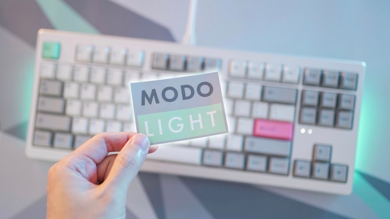 GMK Modern Dolch Light Unboxing & Typing Sounds on ABKO AR87, Cherry ...