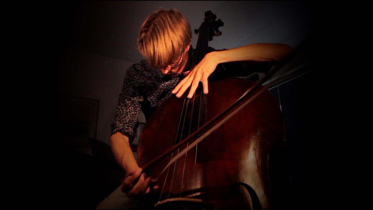 Adrian Eriksson - Sonata for Solo Double Bass (3rd mvt) - YouTube