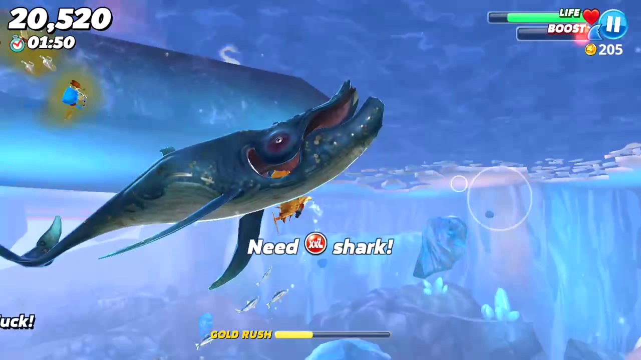 Heidi Shark with Jetpack (Arctic Ocean) - Hungry Shark World - YouTube