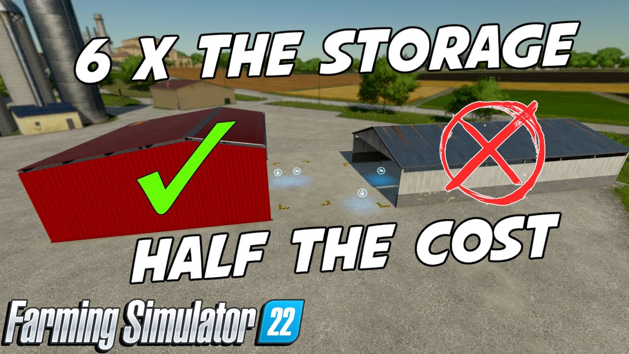The Best Storage Sheds For Console In 2024 | Farming Simulator 22 - YouTube