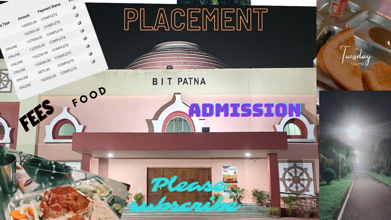 Bit mesra patna doubts clear video detail / placement food hostel fees ...