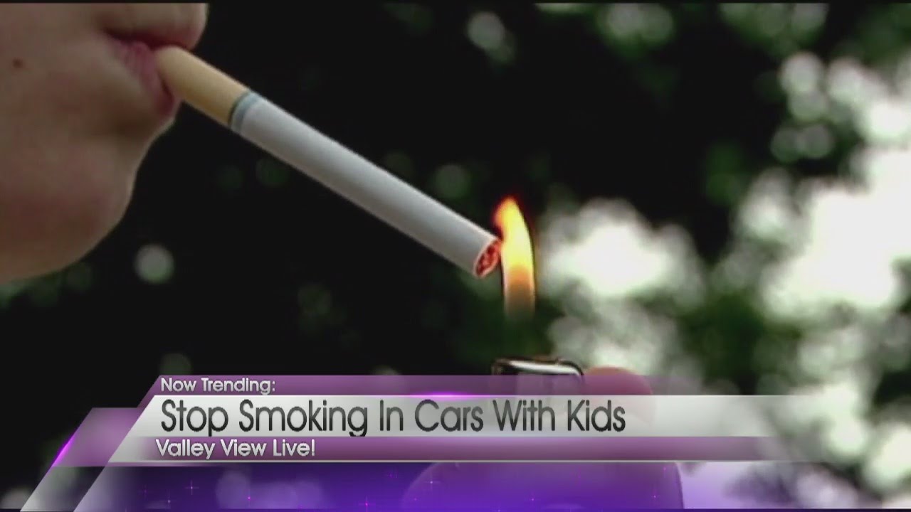 Now Trending: Smoking with children in the vehicle - YouTube
