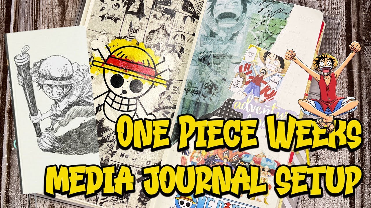 Exciting One Piece Hobonichi Weeks Media Journal Setup - YouTube