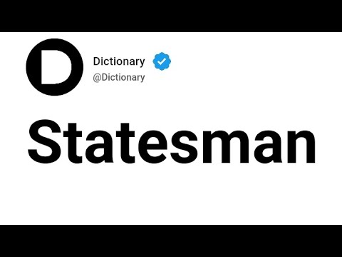 Statesman Meaning