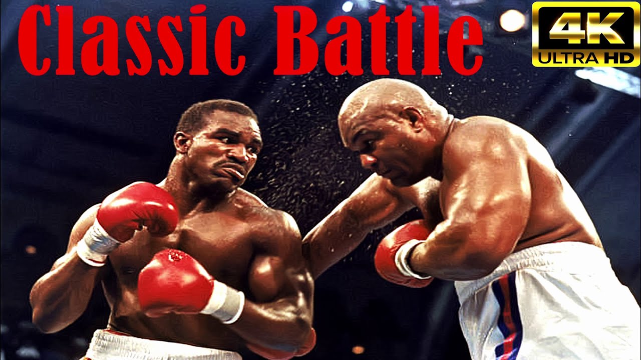 Evander Holyfield vs George Foreman | Classic Battle Boxing Full Fight ...