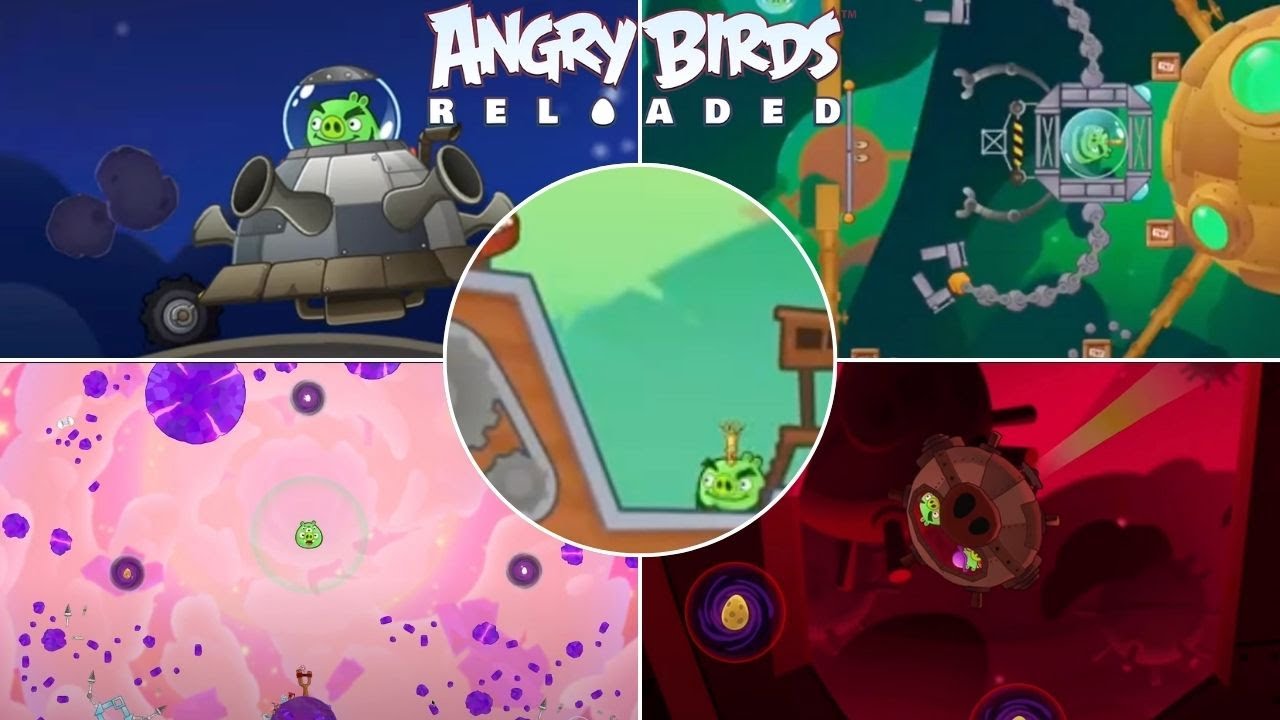 Angry Birds Reloaded (V3.17) All Bosses - YouTube