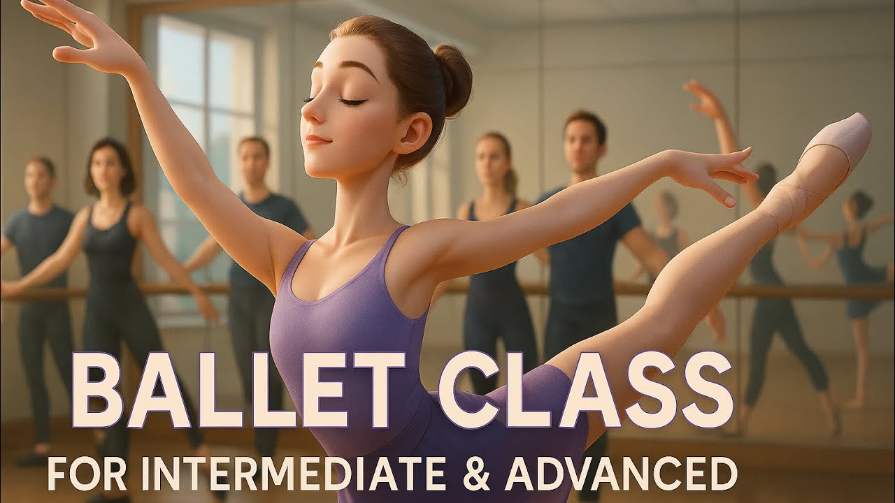 Ballet class for intermediate and advanced lv. / Members LV. 2 up - YouTube