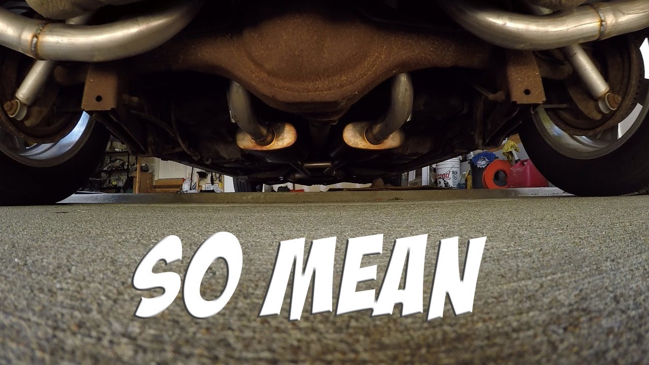 76 Mercury Cougar XR7 CUSTOM DUAL EXHAUST - YouTube