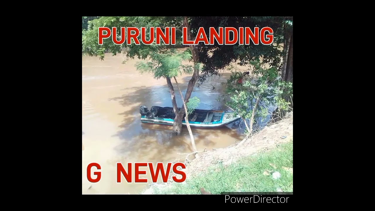BREAKING NEWS: FIRE 🔥 DESTROYS PASSENGER BOAT AT THE PURUNI LANDING ...