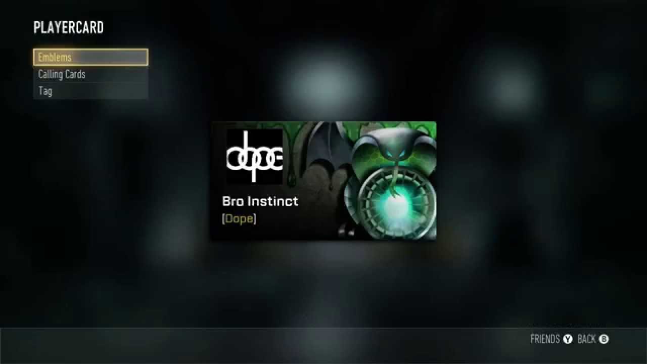 Advanced Warfare - Dope Emblem Tutorial - YouTube
