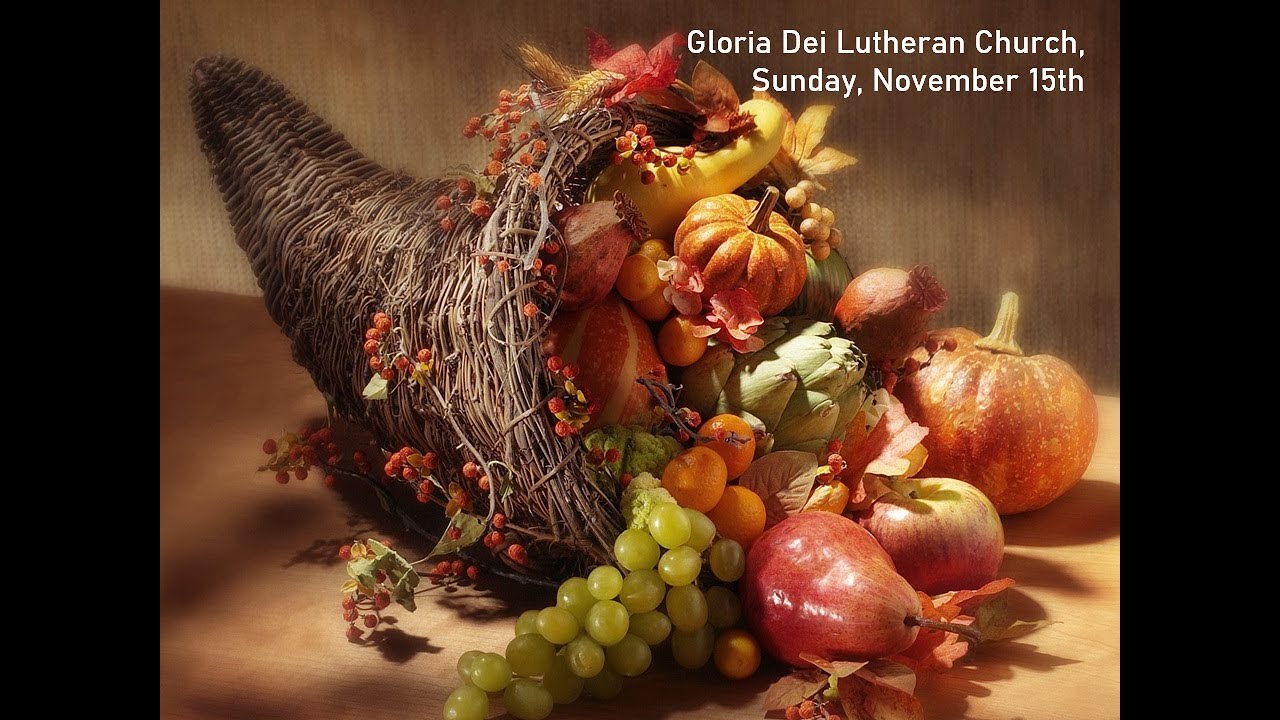 Gloria Dei Lutheran Church, Cornucopia (For PDF of Bulletin, see full ...