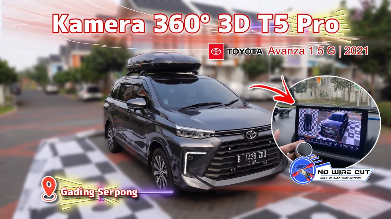 Toyota Avanza 1.5 G 2021 | Kamera 360° 3D T5 Pro [Plug n Play] | 📍 ...