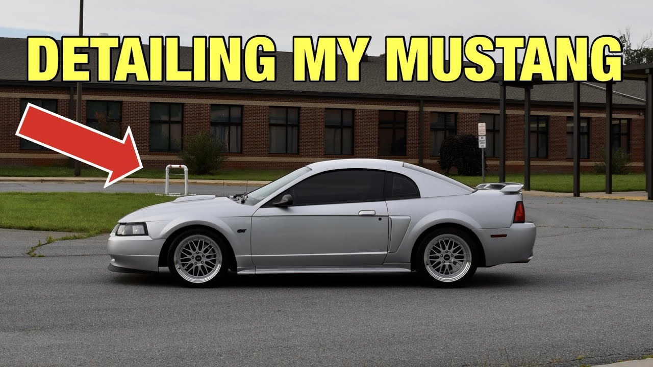 DETAILING My Mustang GT! - YouTube