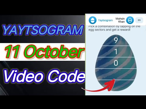 YAYTSOGRAM Daily Cipher Code 11 October| YAYTSOGRAM Daily Cipher | YAYTSOGRAM Code #yaytsogram ...