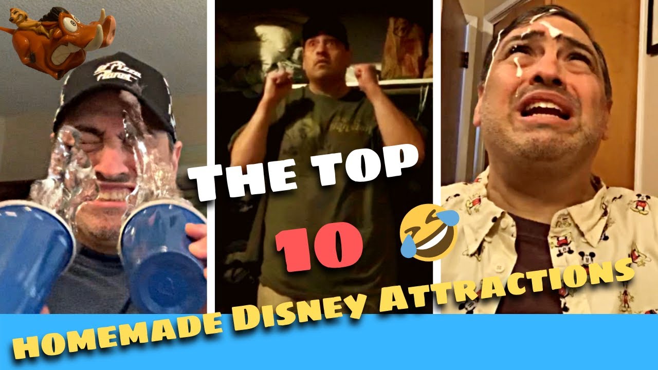 Top 10 Homemade Disney Attractions [Funny! #4 will really make you ...