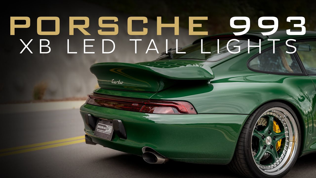 All New Porsche 993 XB LED Tail Lights Unveiled Easy Step by Step