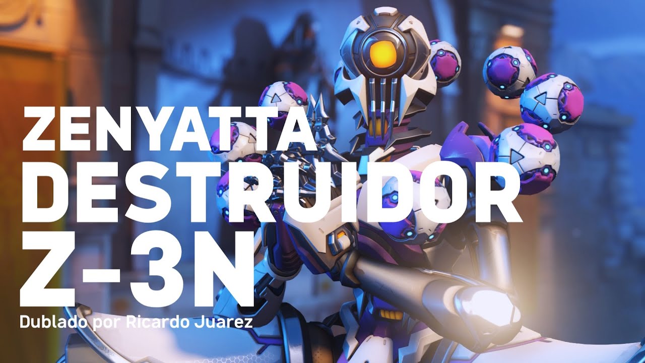 Zenyatta Destruidor Z-3N: Falas Específicas de Skin (Overwatch 2) - YouTube