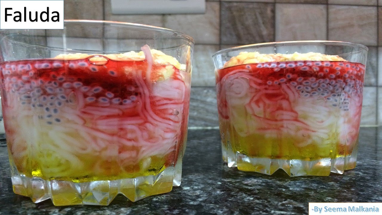Falooda Sev/Falooda Noodles/Falooda Lacha reciepe easy at Home - YouTube