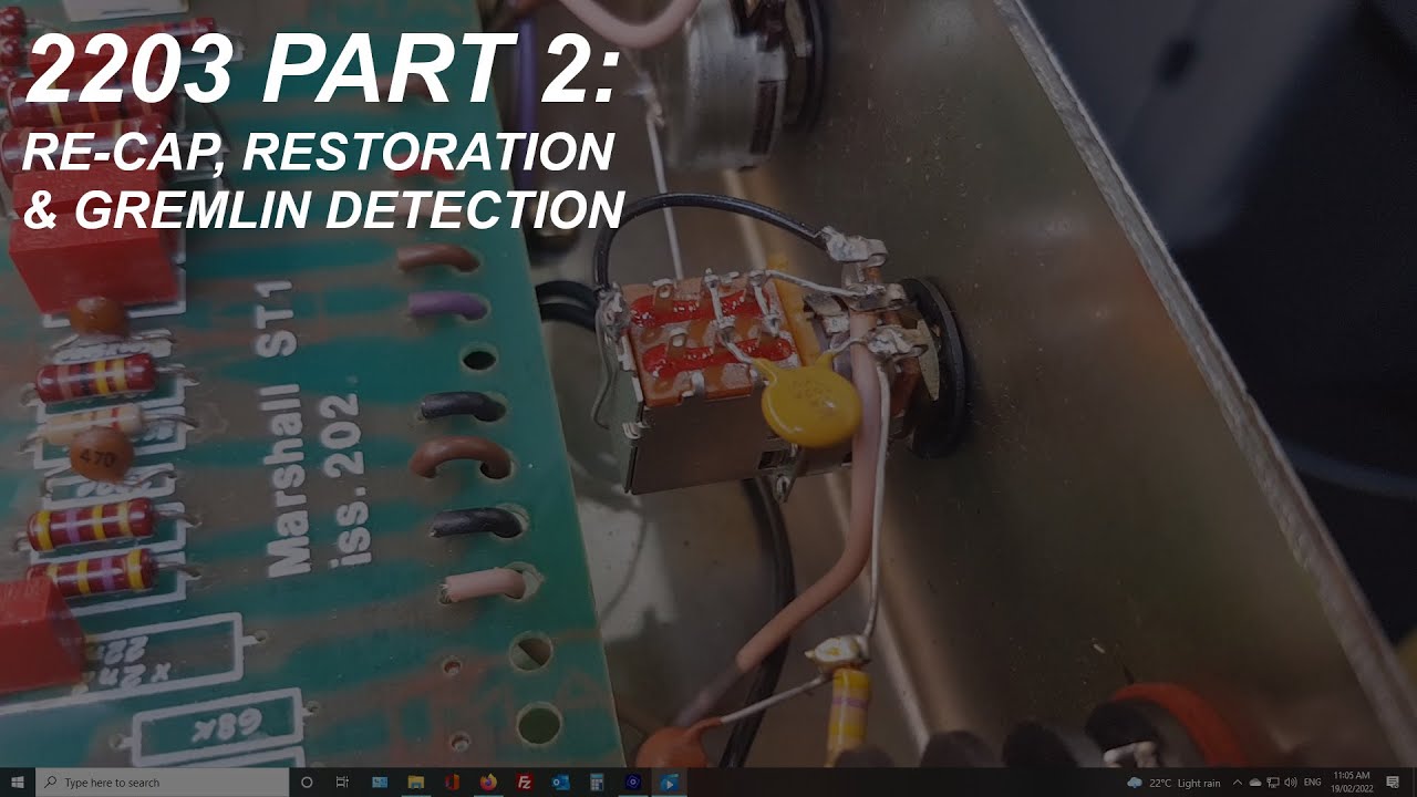 Part 2 - 2203 Restoration - YouTube