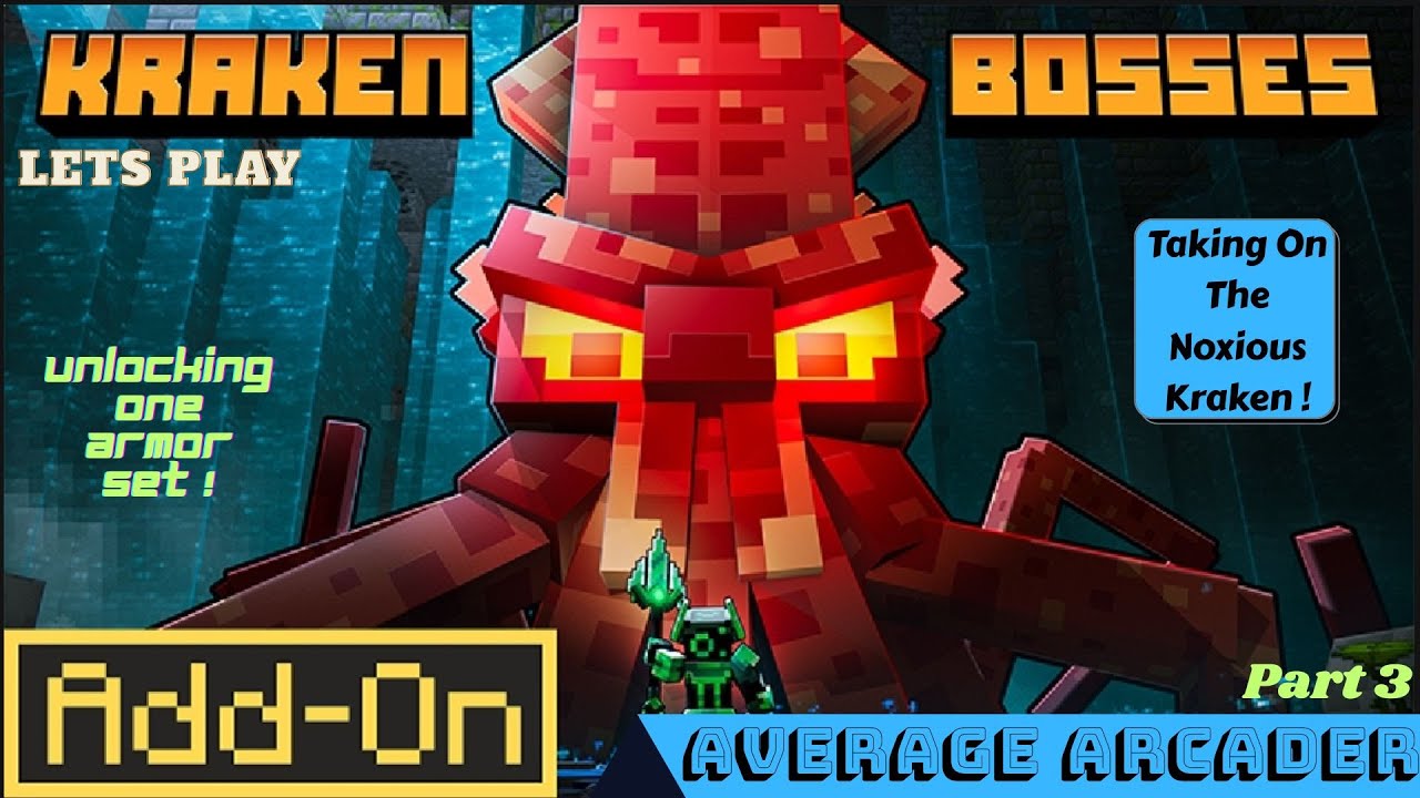 Lets Play Minecraft Kraken Bosses/Part 3 - YouTube