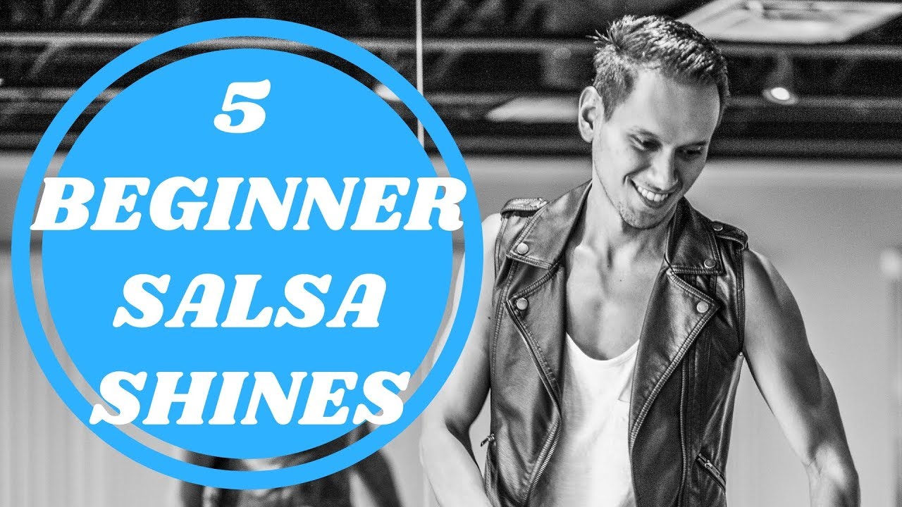 5 Basic Salsa Shines For Beginners - YouTube