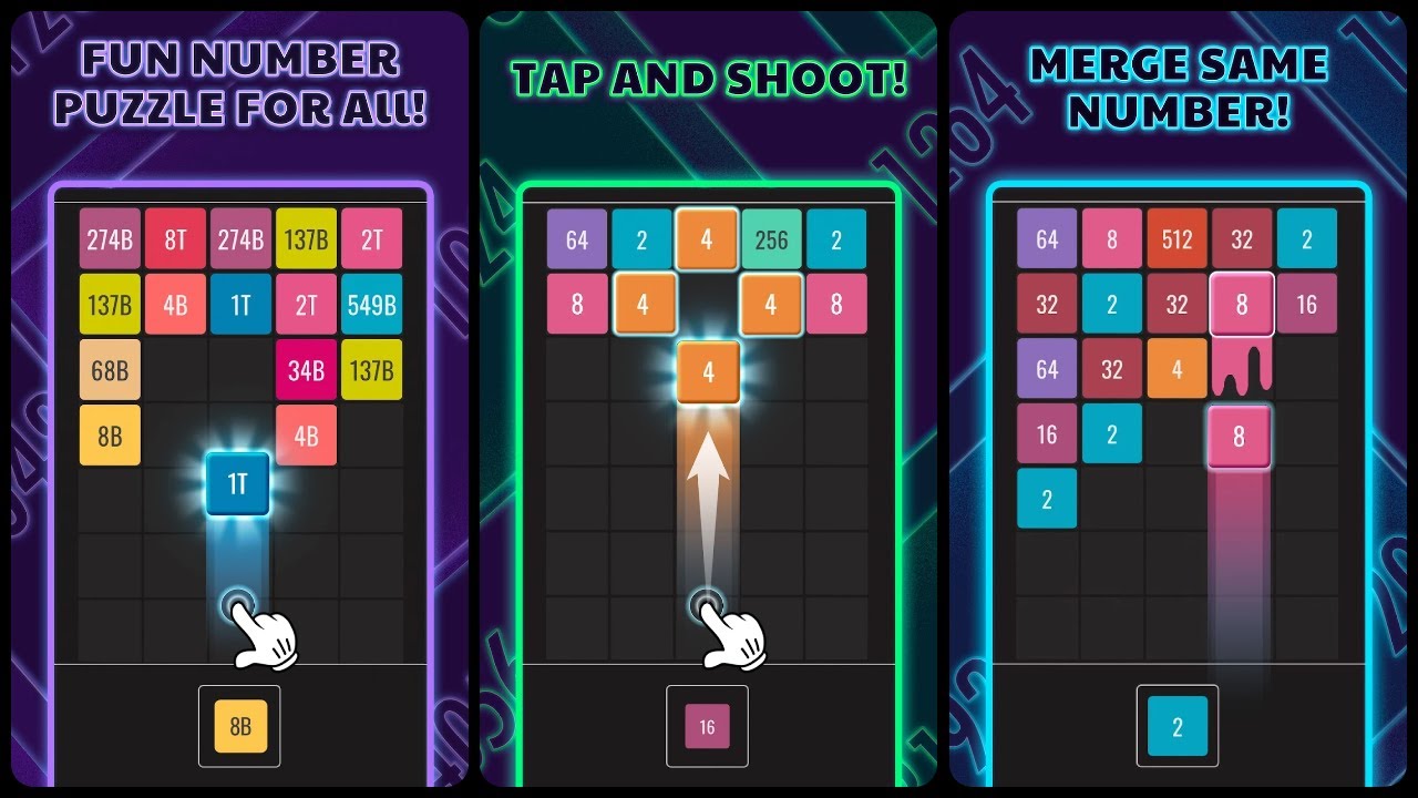 King of Numbers 2048 (Gameplay Android) - YouTube