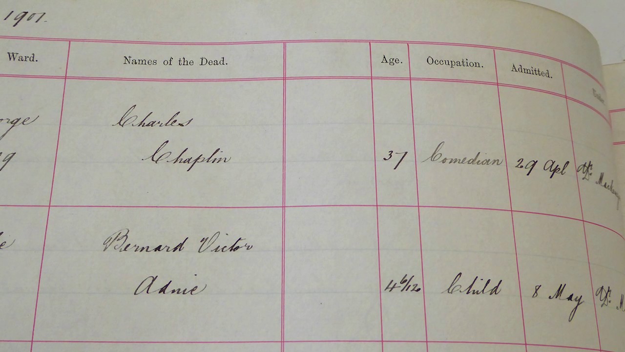 Example of a NHS record held at London Metropolitan Archives - YouTube