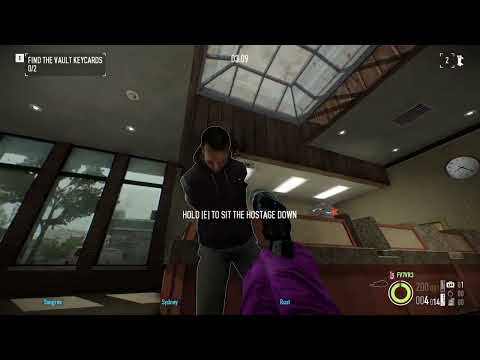 [SpeedRun] Payday 2: Go Bank in 10 minutes! (keycard and plank locations in description)