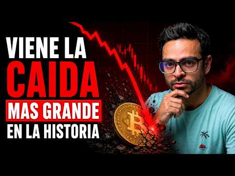 Inicia la PEOR Caida de Bitcoin En la historia: Estas listo?