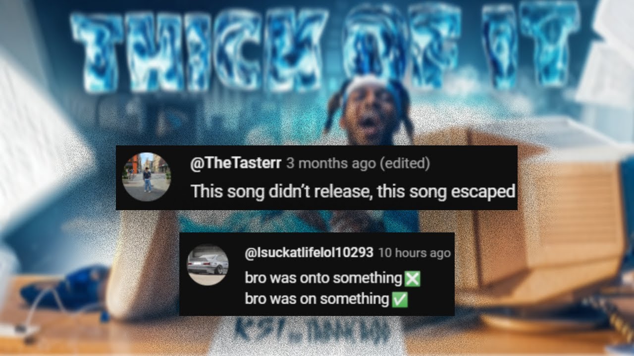 KSI Thick Of It-Comments as a song | Chat music | Meme music | Comment ...