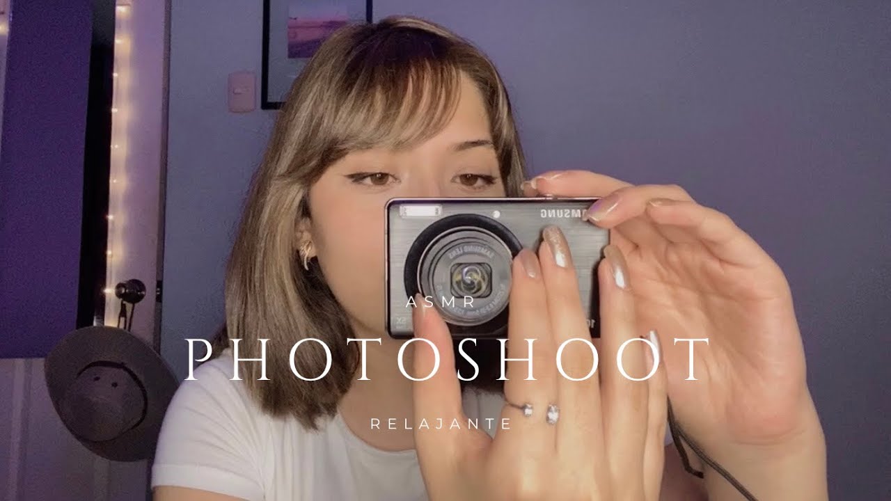 ASMR PHOTOSHOOT | SESIÓN DE FOTOS | MOUTH SOUNDS - YouTube