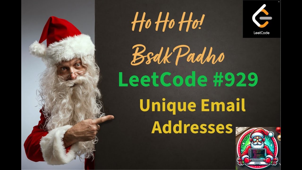 Leetcode 929 Unique Email Addresses Python Solution Explained 2412