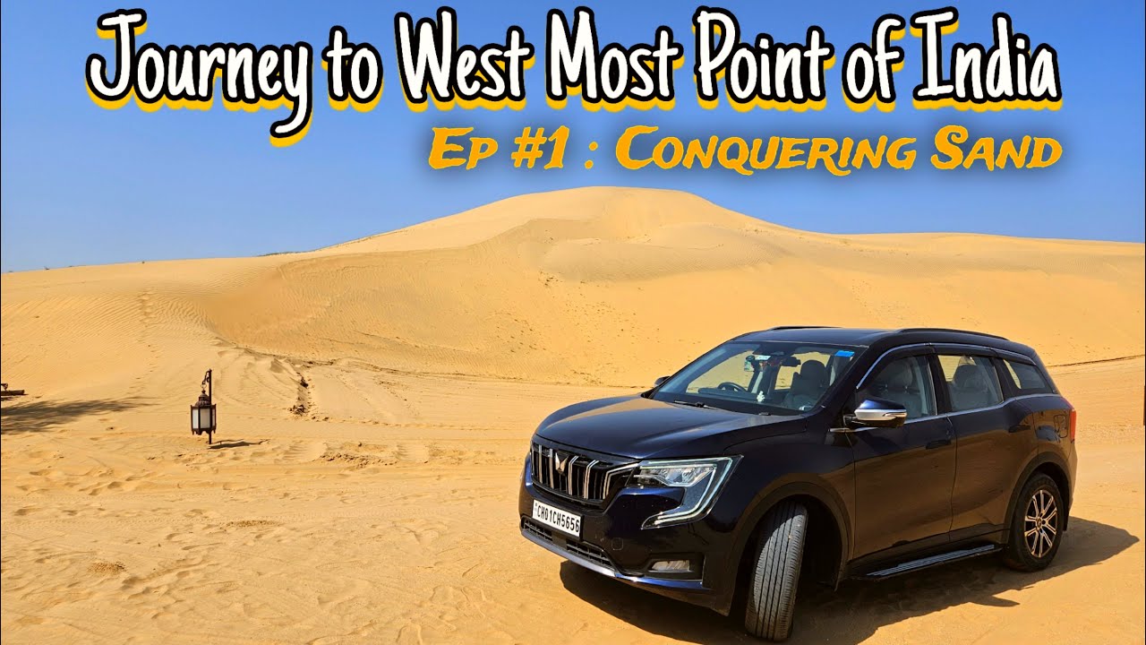Journey To West Most Point Of India in XUV700 🤩 | Ansh On The Rocks ...