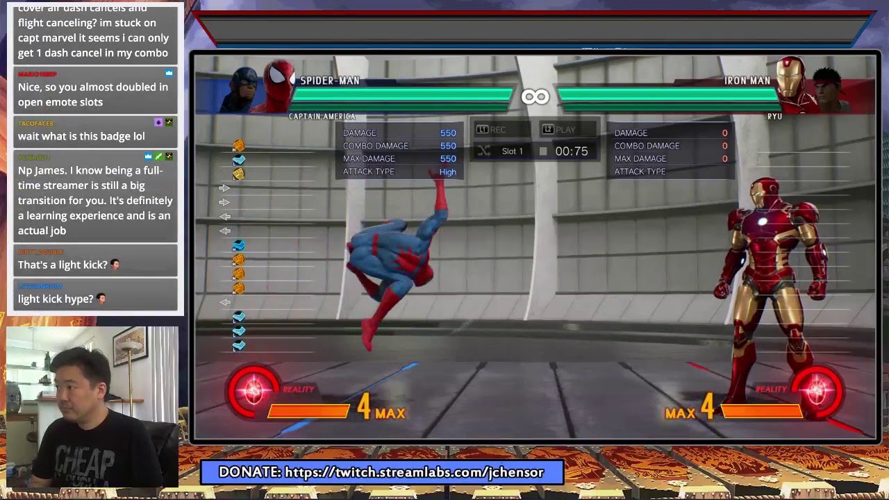 MvCI Systems Research 1.2 - Buttons / Normal Attacks (Raw Stream ...