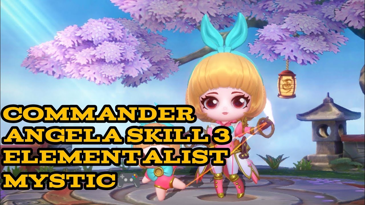 Commander Angela Skill 3 Elementalist Myistic🎮 - YouTube
