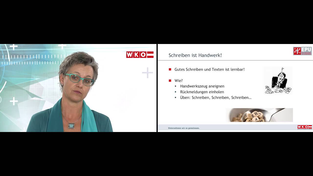 Webinar // Bringen Sie Ihre Botschaften auf den Punkt // 8.10.2015 ...