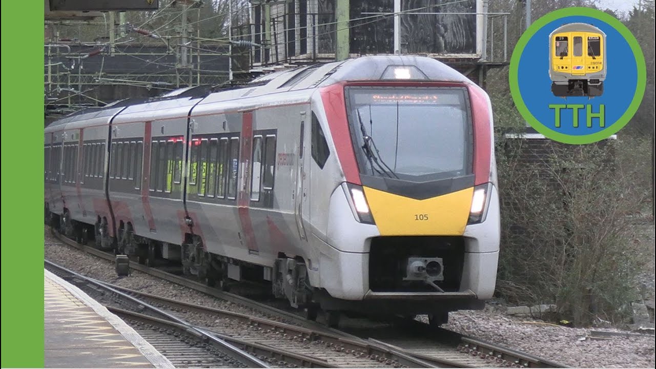 Class 745 passes Bishop Stortford - YouTube
