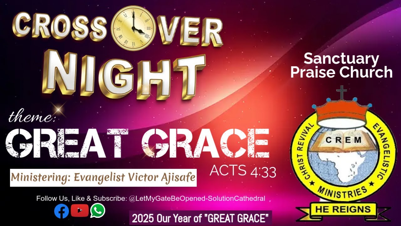 “CROSS OVER SERVICE" - (TUESDAY 31ST DECEMBER 2024) - YouTube