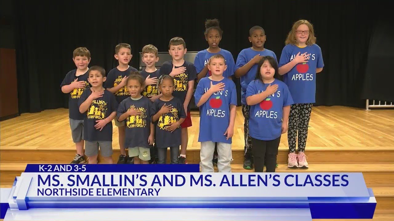 The Daily Pledge: Ms. Smallin's and Ms. Allen's K-2nd and 3rd-5th grade ...