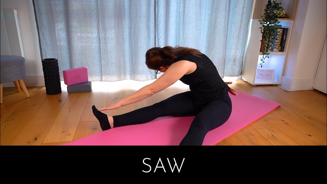 Pilates Exercise: Saw - YouTube