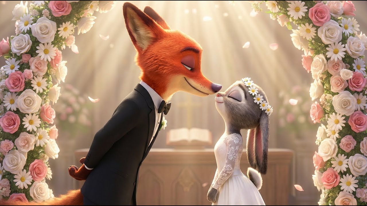 Nick & Judy’s Wedding – New Family Scene | Zootopia 2 Fan Story - YouTube