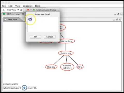 Create an attack tree with the ADTool - YouTube