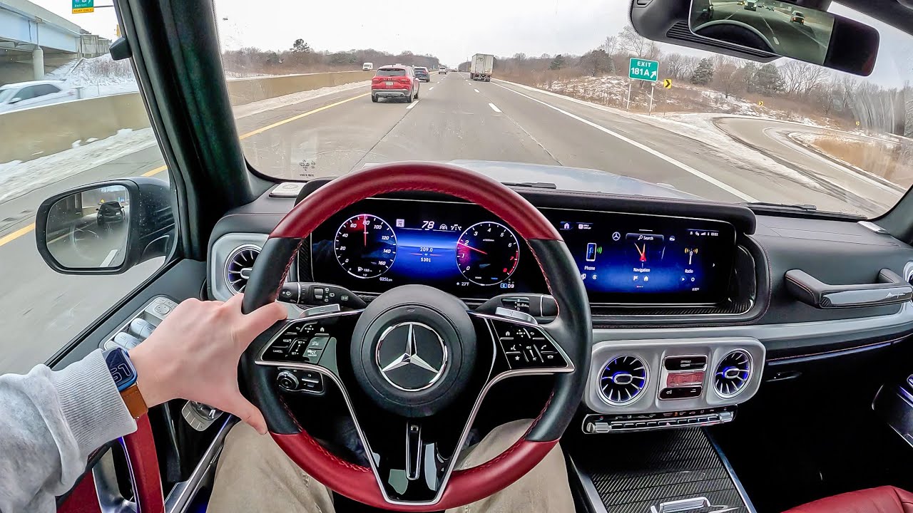 2025 Mercedes-Benz G550 - Daily Driving The New Inline-6 G Wagon - YouTube