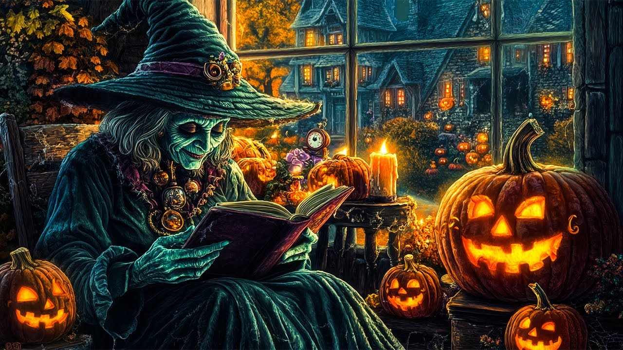 Haunted House Halloween Atmosphere 👻 Spooky Sounds 🎃 Best Relaxing ...