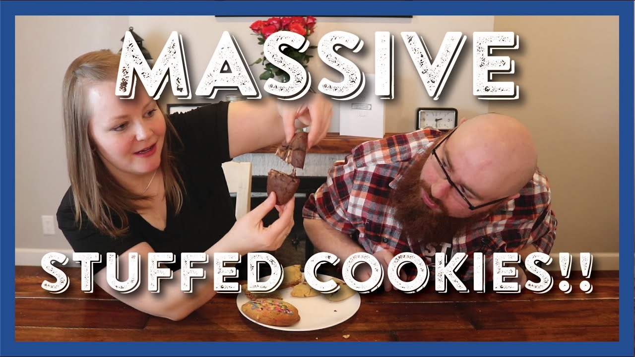 Massive Stuffed Cookies are Dangerous! [DANGEROUS COOKIE CO. TASTE TEST ...