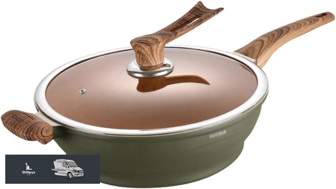 Wok Cooking Pot Lid Induction Cooker Gas Wok Frying Pan Frying Pan ...