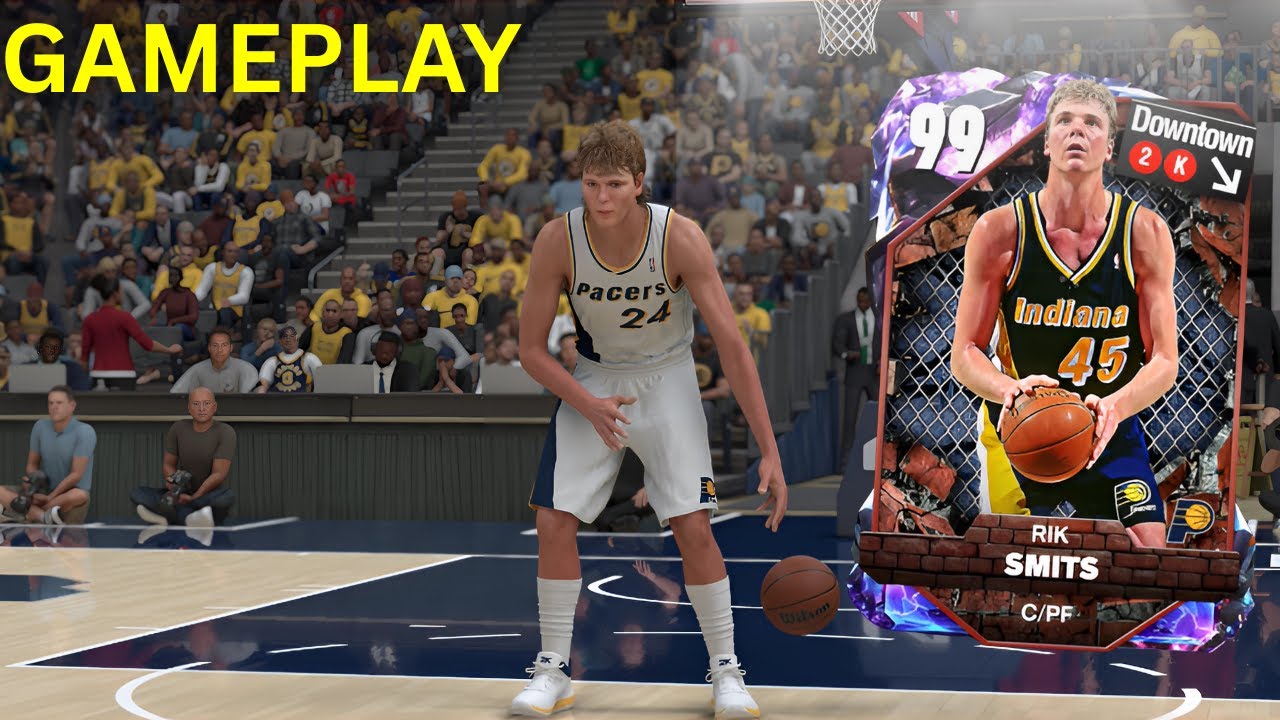 NEW 7'4 RICK SMITS GAMEPLAY IN NBA 2K25 MYTEAM! - YouTube