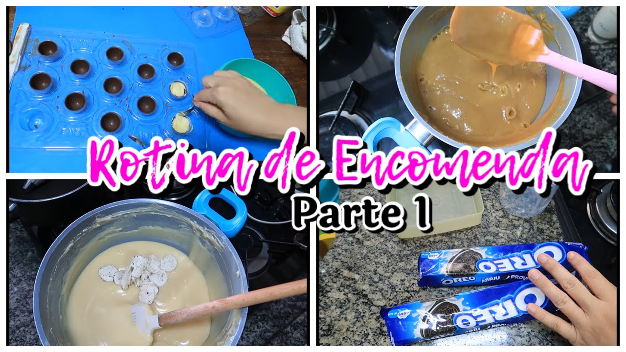 FAZENDO DOCES ENROLADOS E RECHEIOS - OREO, DOCE DE LEITE, NINHO E ...
