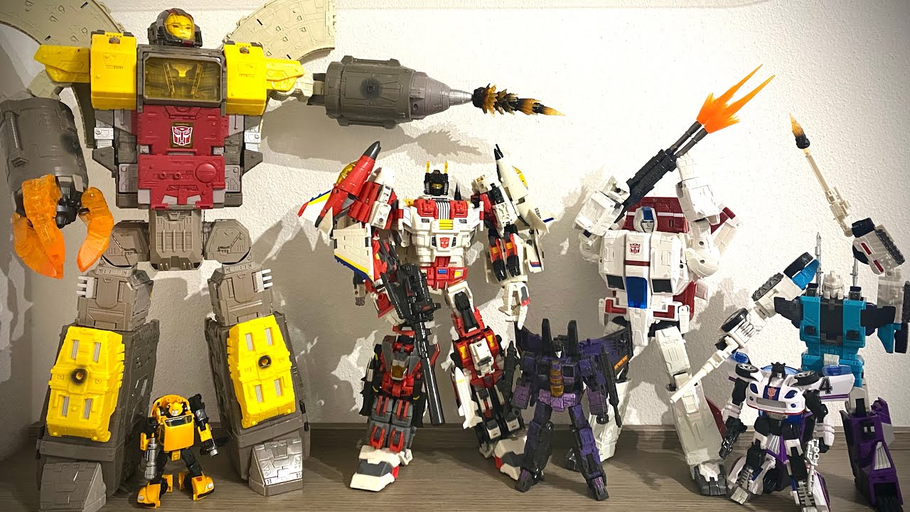 Videorece ITA: Scale Classi Robot Transformers Masterpiece G1 ...