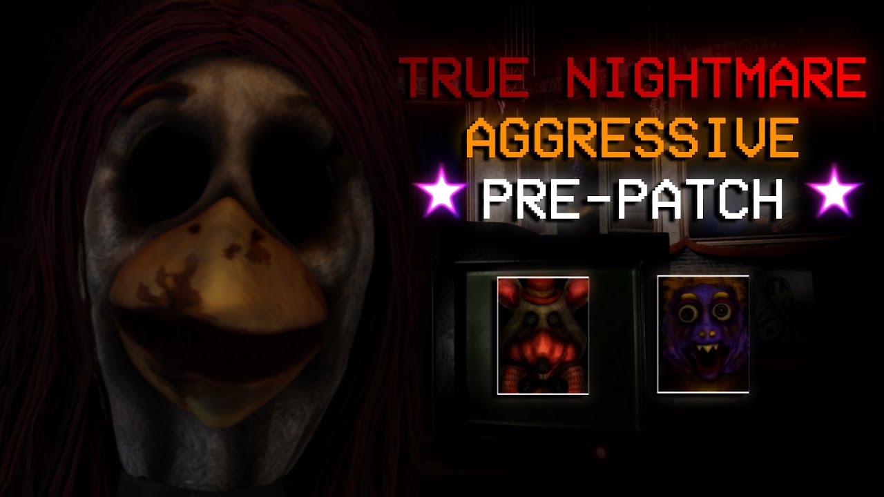 Five Nights at Chuck E Cheese's: Rebooted | True Nightmare Pre-Patch ...